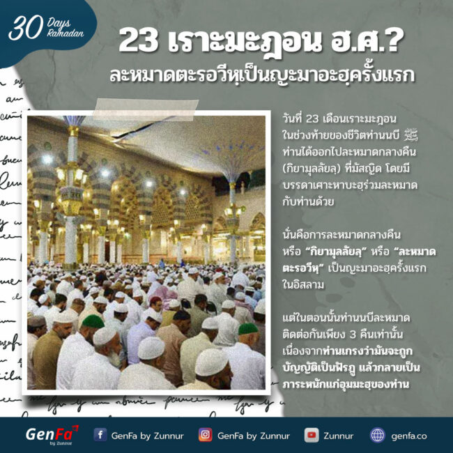 เหตุการณ์สำคัญ – GenFa